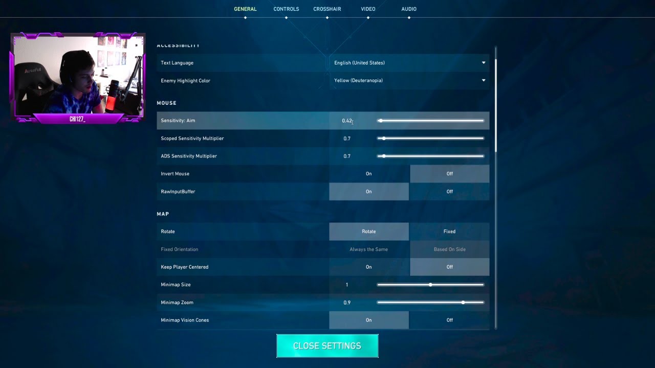 My Valorant Settings! - YouTube