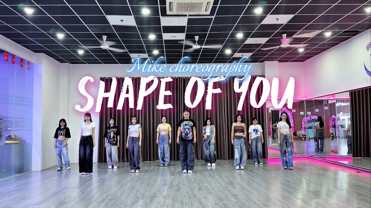 “SHAPE OF YOU” -Jfla cover | Choreography by Minh Mike - YouTube