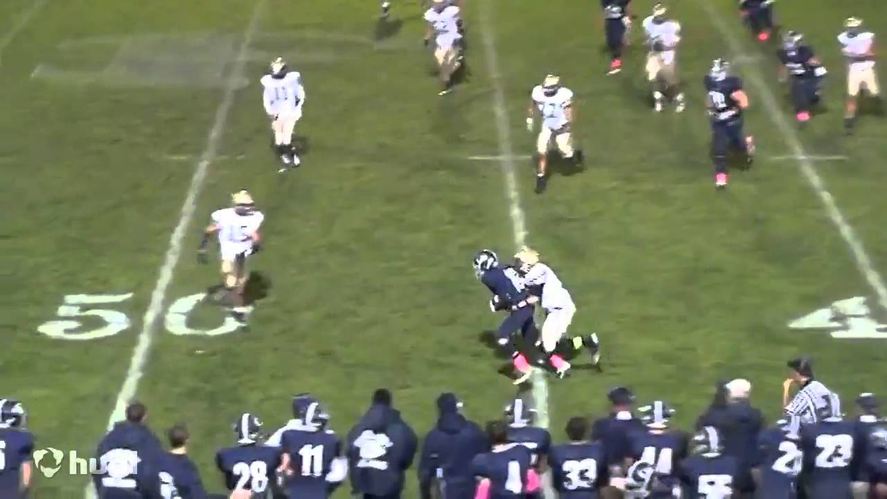 Jake Kimbrough Muskegon Catholic Central Football Highlights - YouTube