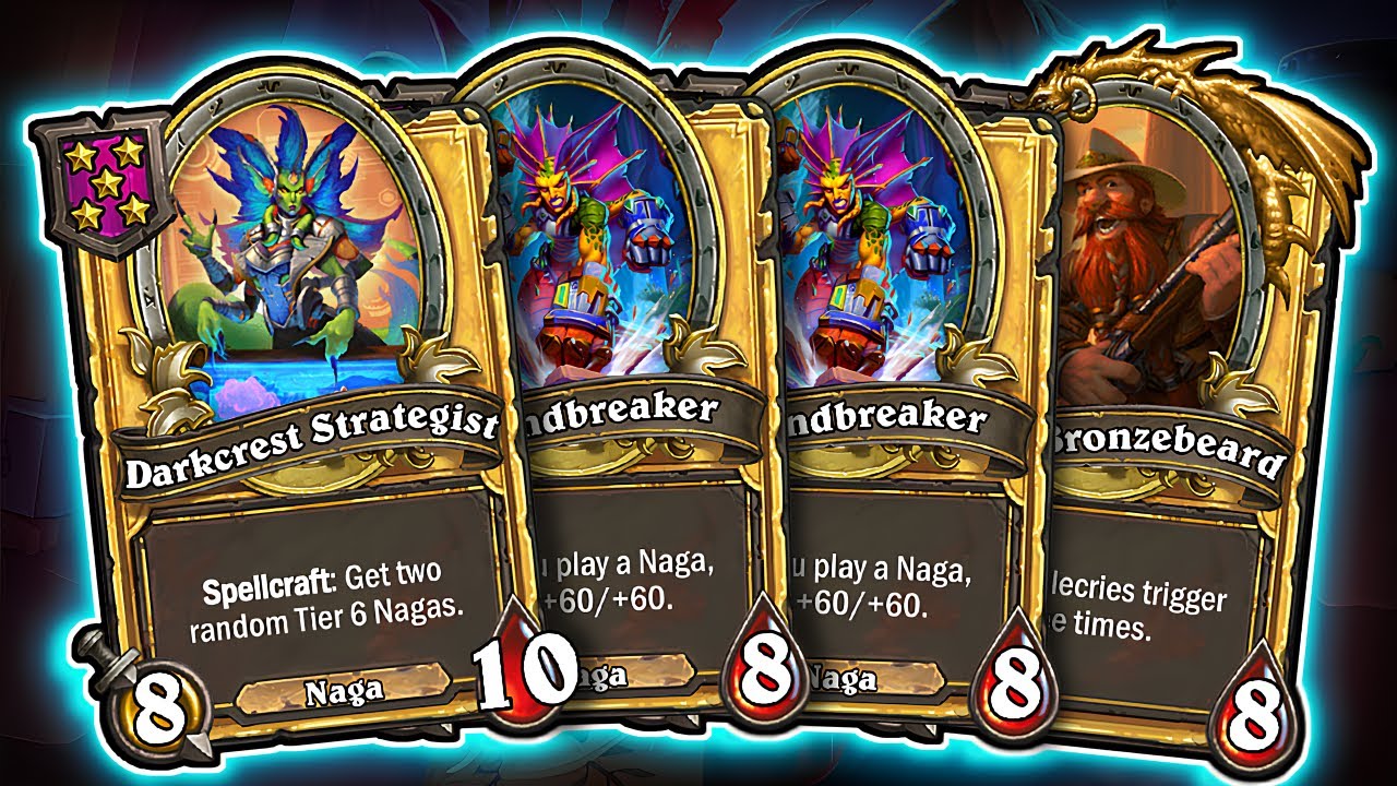 The BEST Way to Play Naga! | Hearthstone Battlegrounds - YouTube