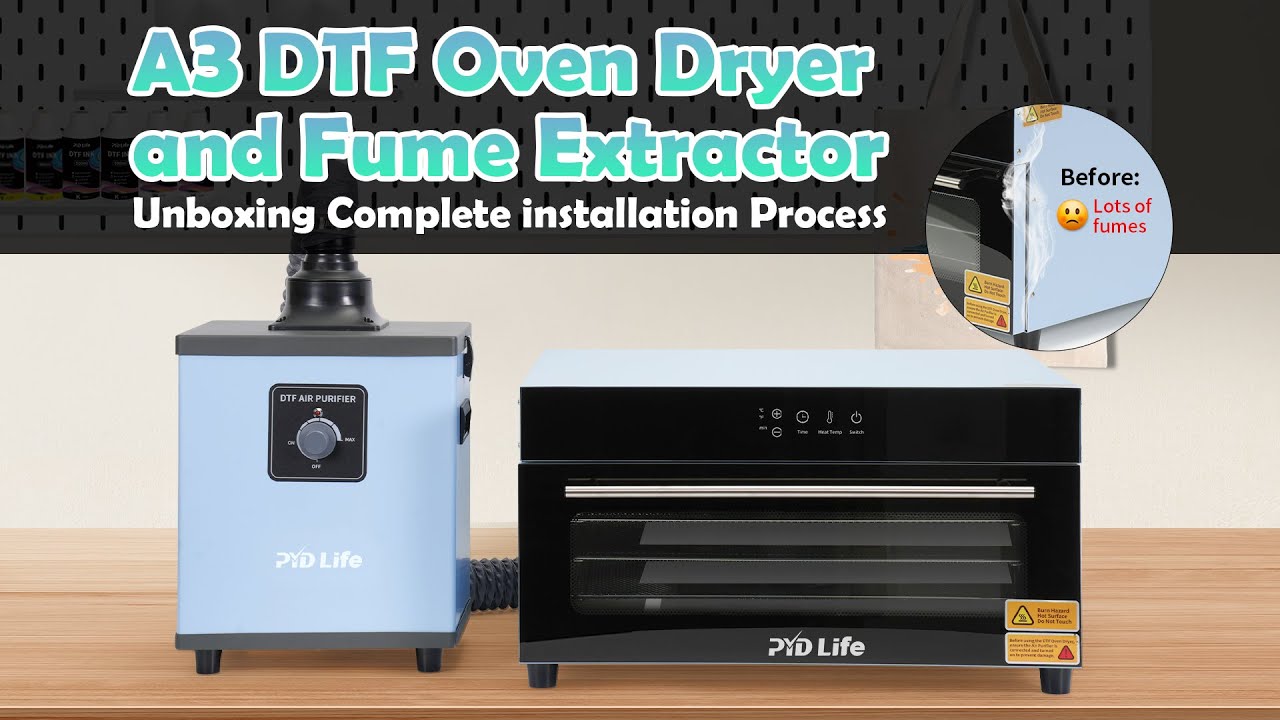 🔥New Arrival!Bulk DTF Printing – Cure 3PCS A3 DTF Films at Once with ...