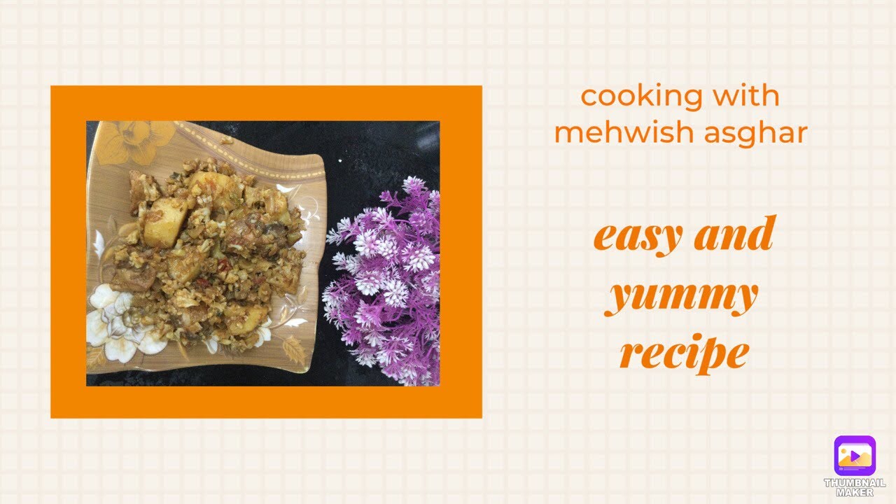 How to make Gobi gosht||Gobi ma salan||How to make gobhi chicken in ...