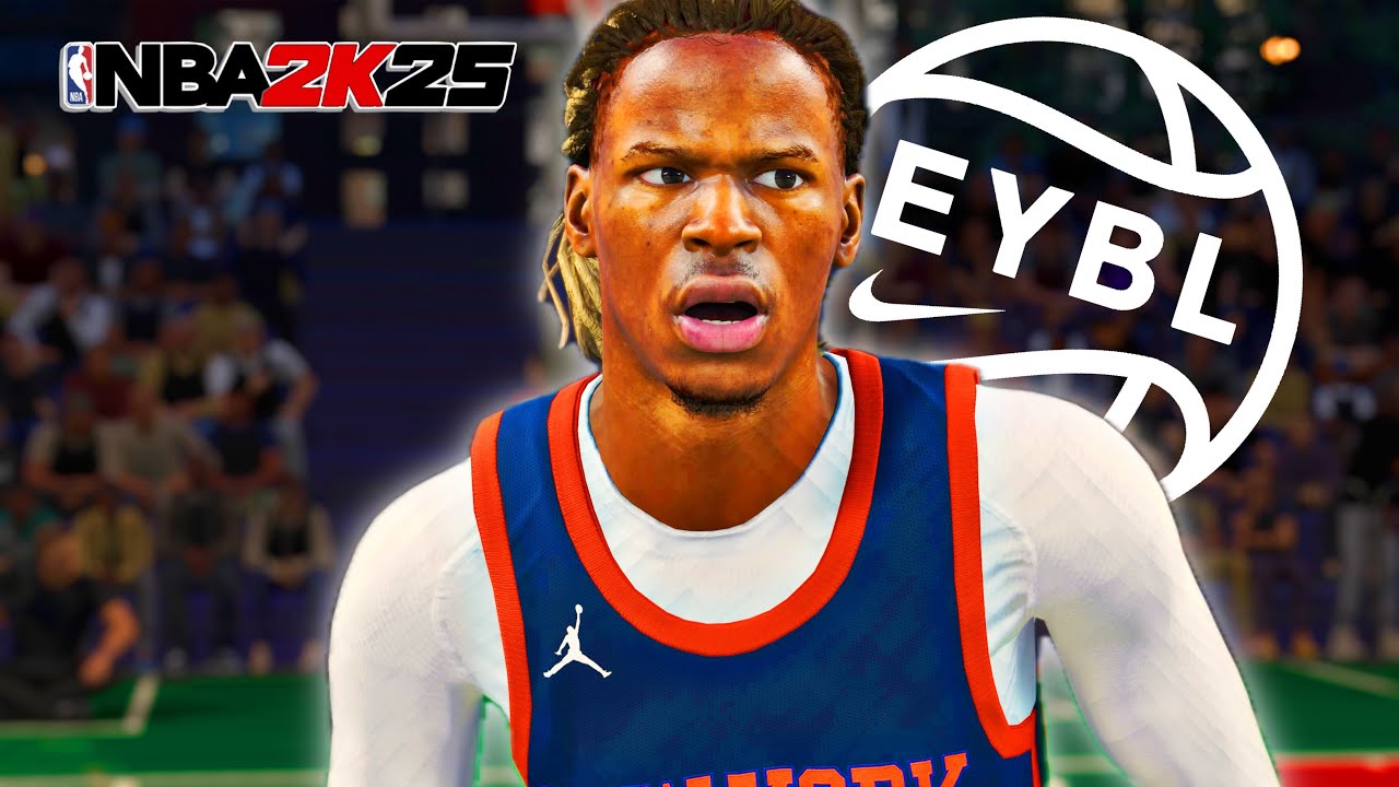 How To Setup EYBL Basketball On NBA 2K25! - YouTube