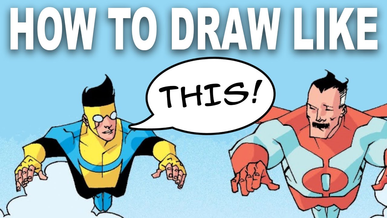 How to draw like CORY WALKER - Challenge ! - YouTube