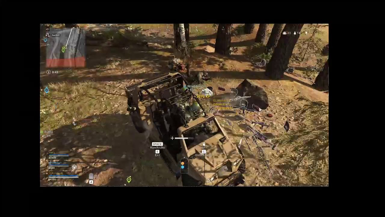 Call of Duty Warzone Trios Full team wipe using jeep only 2 - YouTube