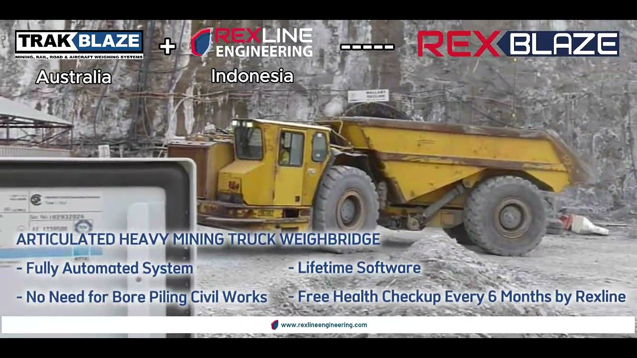 Articulated Heavy Mining Truck Weighbridge - Australian Technology Manufactured in Indonesia ...