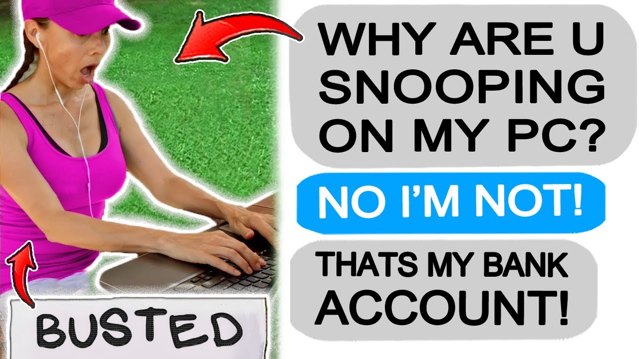 Karen Gets BUSTED Snooping On My Computer! Gets TAUGHT A LESSON! - YouTube