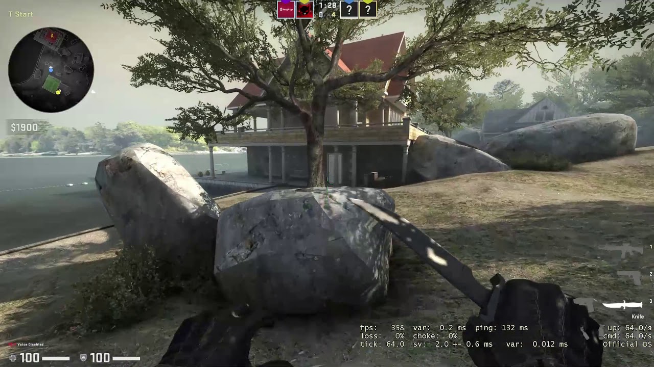 cs go lake map 9:1 - YouTube