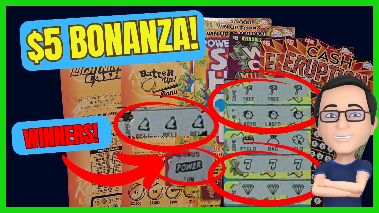 $5 Bonanza!💥$5 Fast Play and Scratch Off Lottery Tickets! - YouTube