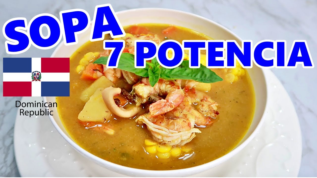 LA FAMOSA SOPA DOMINICANA ! - YouTube