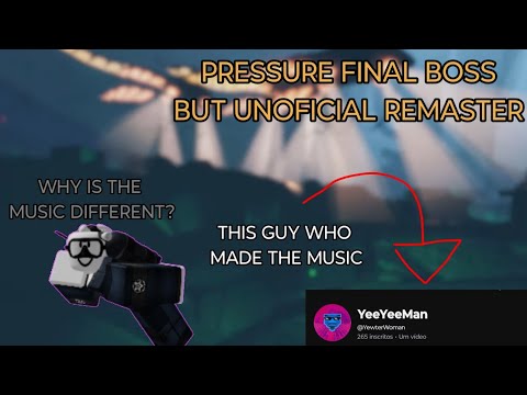 PRESSURE FINAL BOSS BUT UNOFICIAL REMASTER (ROBLOX) - YouTube