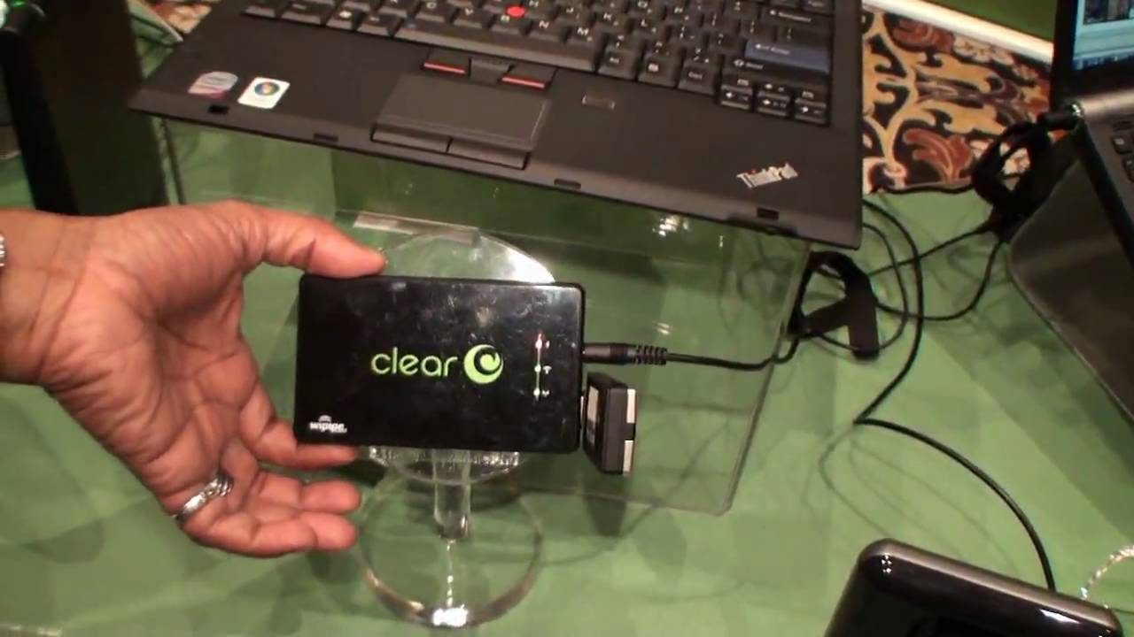 Clearwire explains WiMAX 4G for the US, then demo it - YouTube