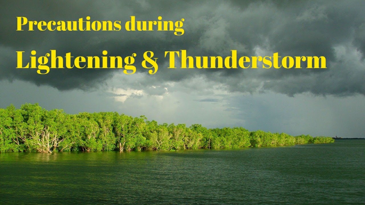 Disaster Management || Precautions during lightening and thunderstorms ...
