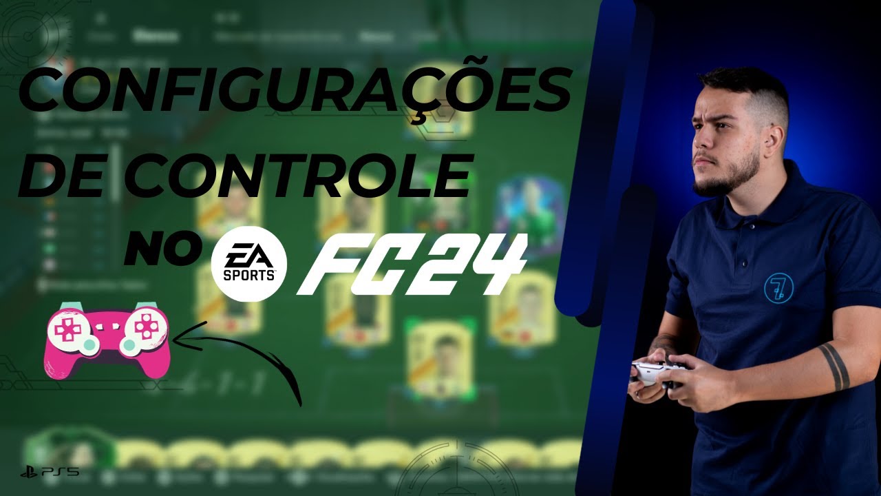 A MELHOR CONFIGURAÇÃO DE CONTROLE PRO EA FC 24 ! #eafc #eafc24 # ...