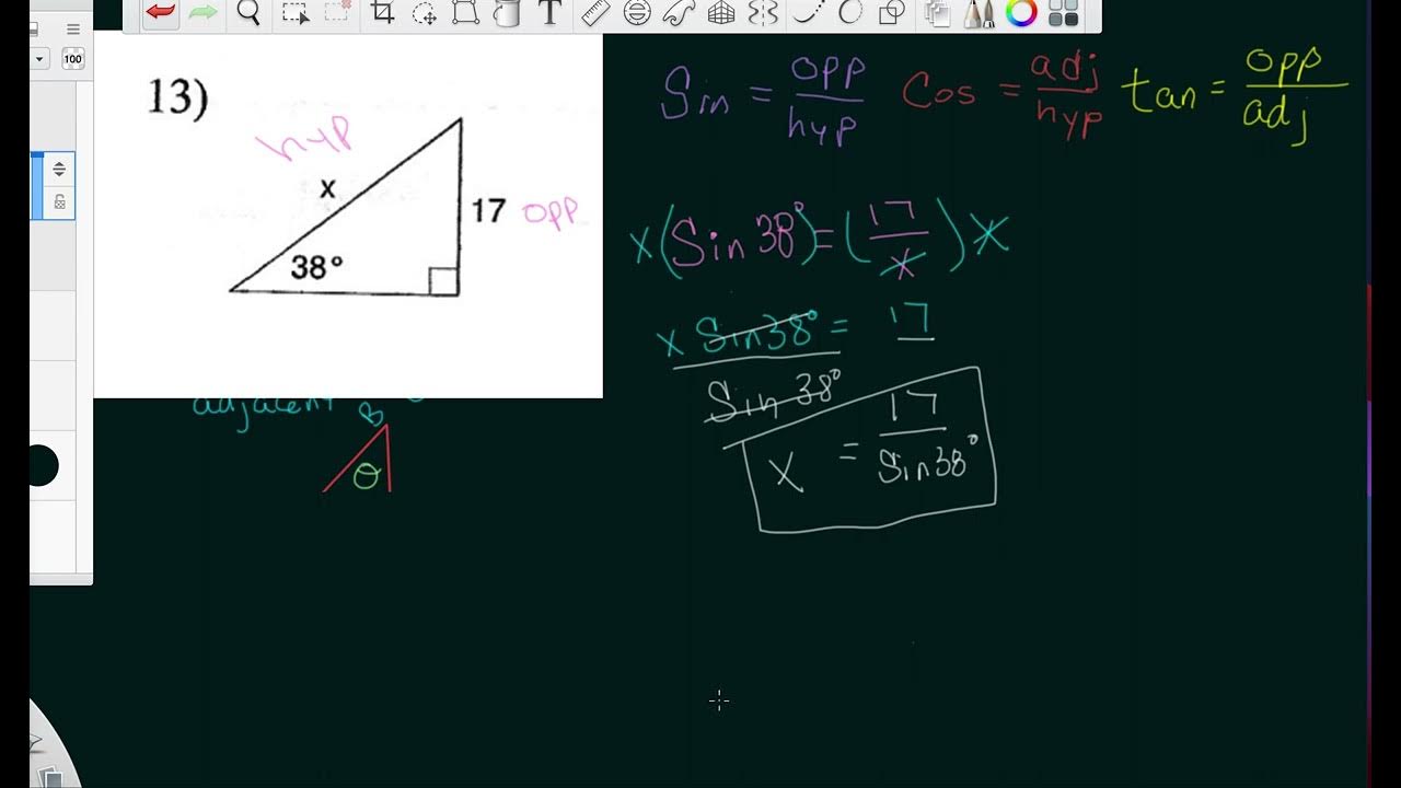 Physics Trig Function Review - YouTube