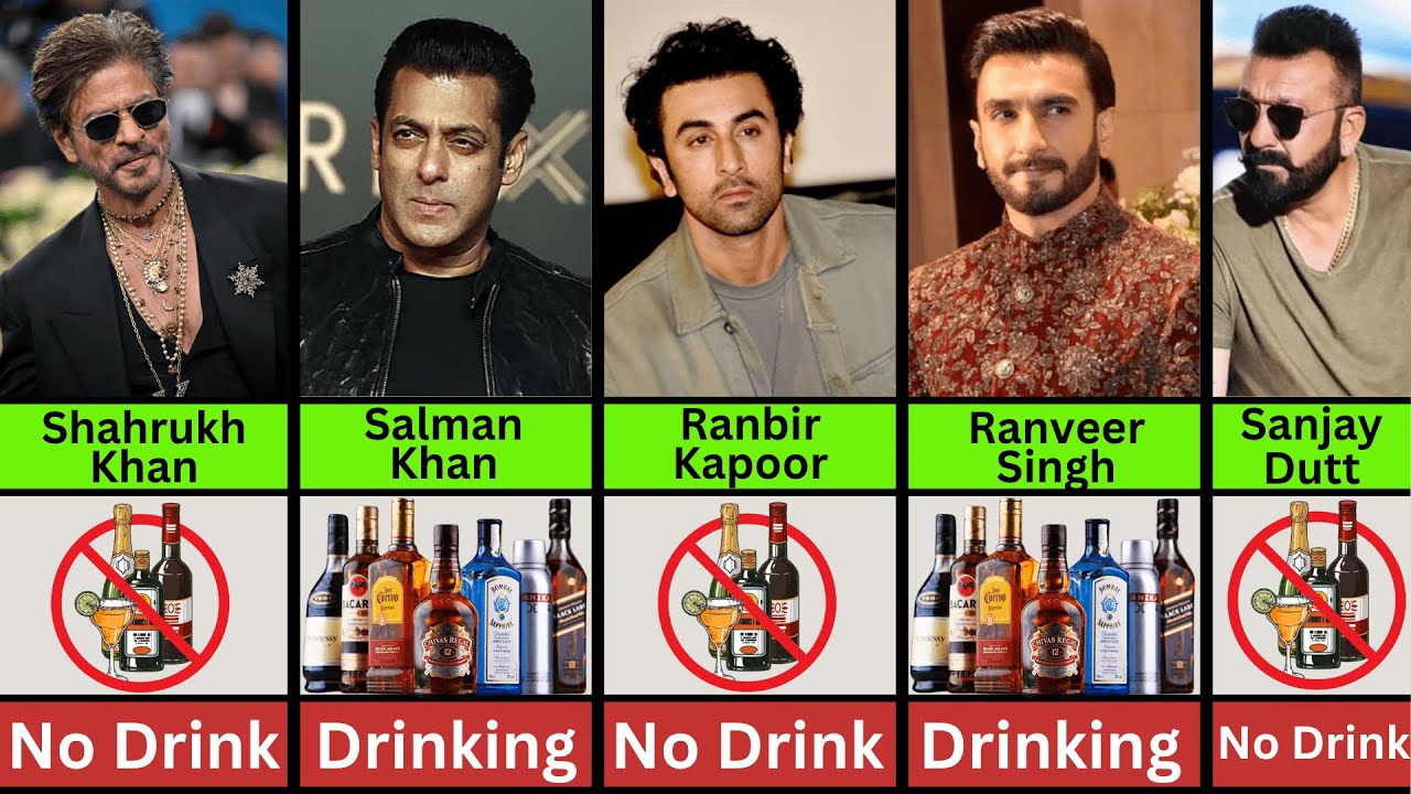 Famous Indian Actors Who Drinking Alcohol In Real Life 😱 - YouTube