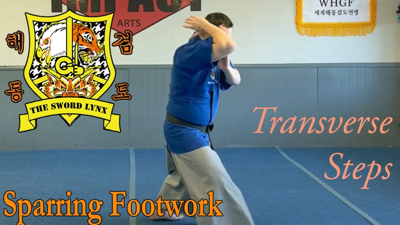 Sparring Footwork 3: Transverse Step Drills - YouTube