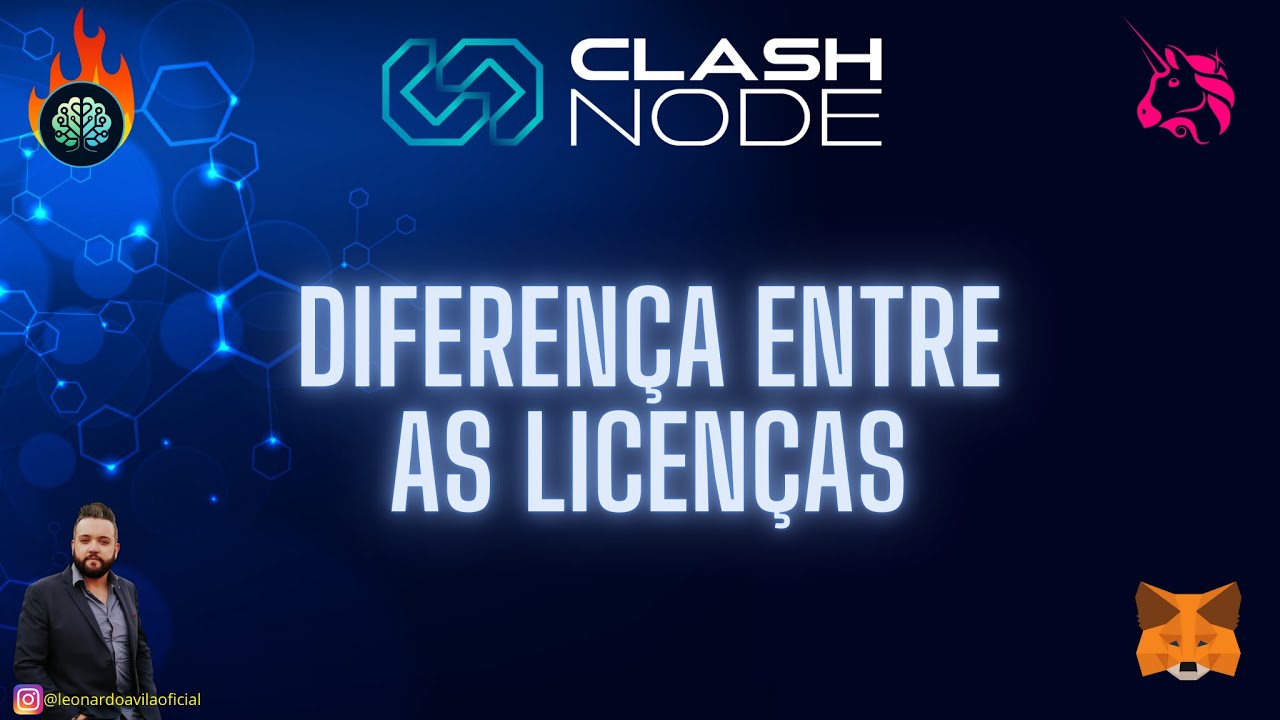 CLASH NODE - DIFERENCIAS ENTRE LICENCIAS - YouTube