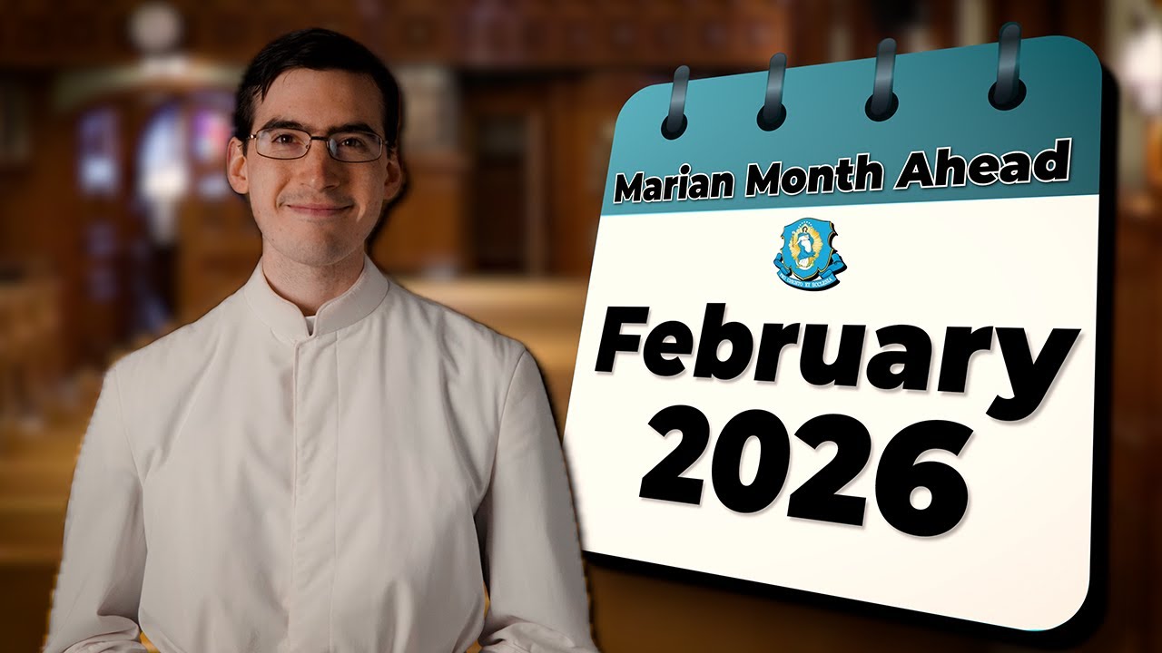 The Marian Fathers' Schedule for February 2026! - YouTube