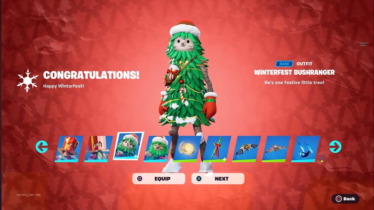 HOW TO GET WINTERFEST BUSHRANGER SKIN EARLY IN FORTNITE! - YouTube