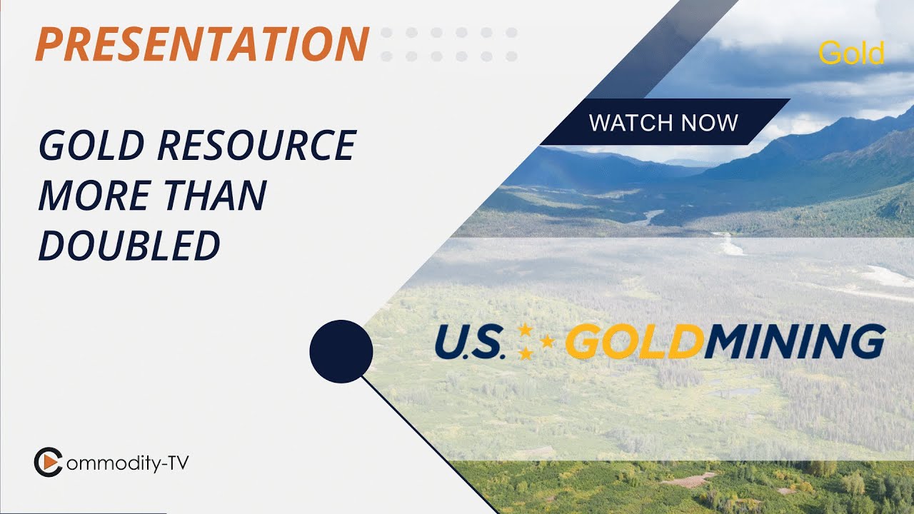U.S. GoldMining: Doubling Gold Resource at Whistler Causes Share Price to Rise - YouTube