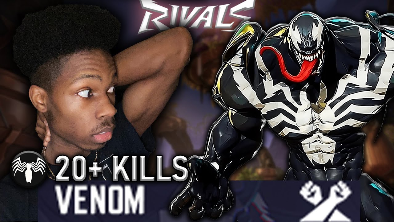 DOMINATING MY 1ST GAME ONLINE WITH VENOM! 20+ KILLS! MARVEL RIVALS ...
