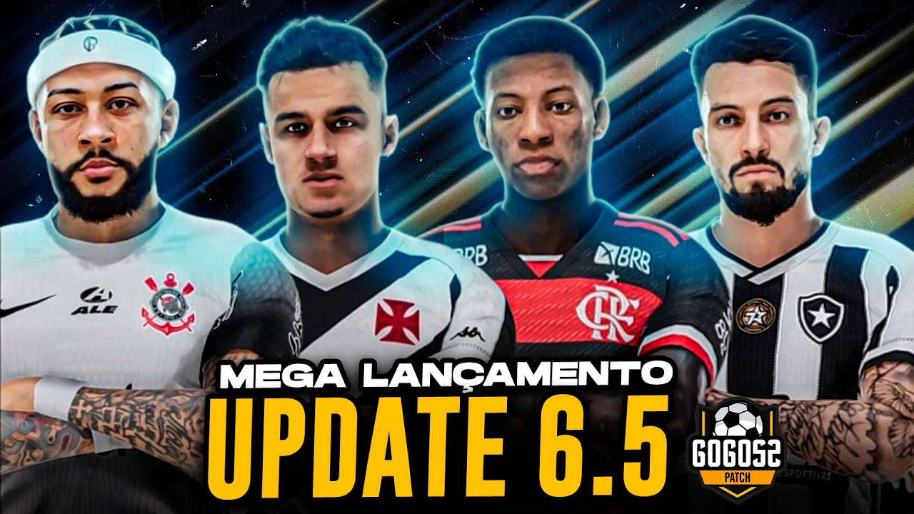 GOGOSZ PATCH 2025 - V6.5 UP /PES 2021 PC: TEMPORADA 2025 COM KITS E ELENCOS ATUALIZADOS! MOD 4K ...