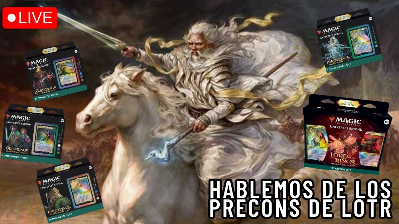 Stream | Hablemos de los Precons de LOTR - YouTube