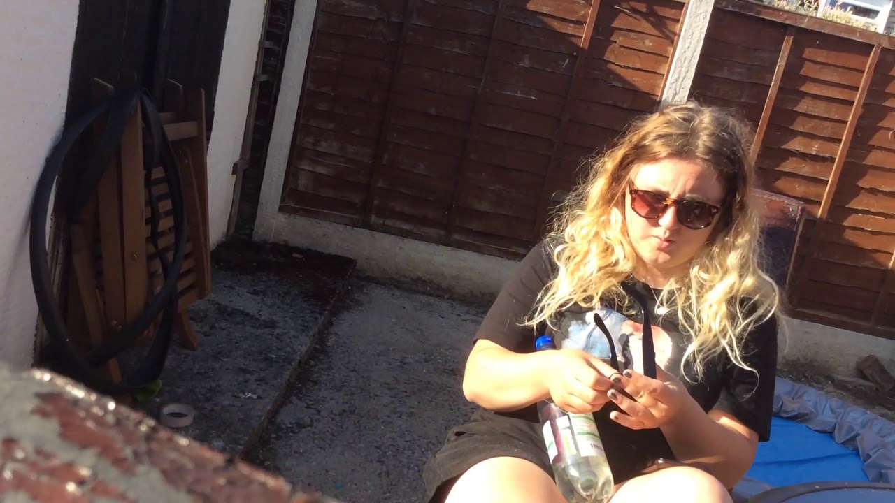 My sister is making my brother dip his head into the Pool for 30 ...