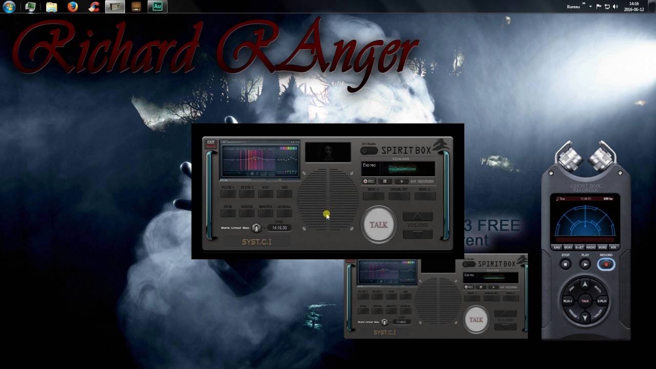 spirit BOX // Ghost box recorder gratuit V3.3 installation - YouTube