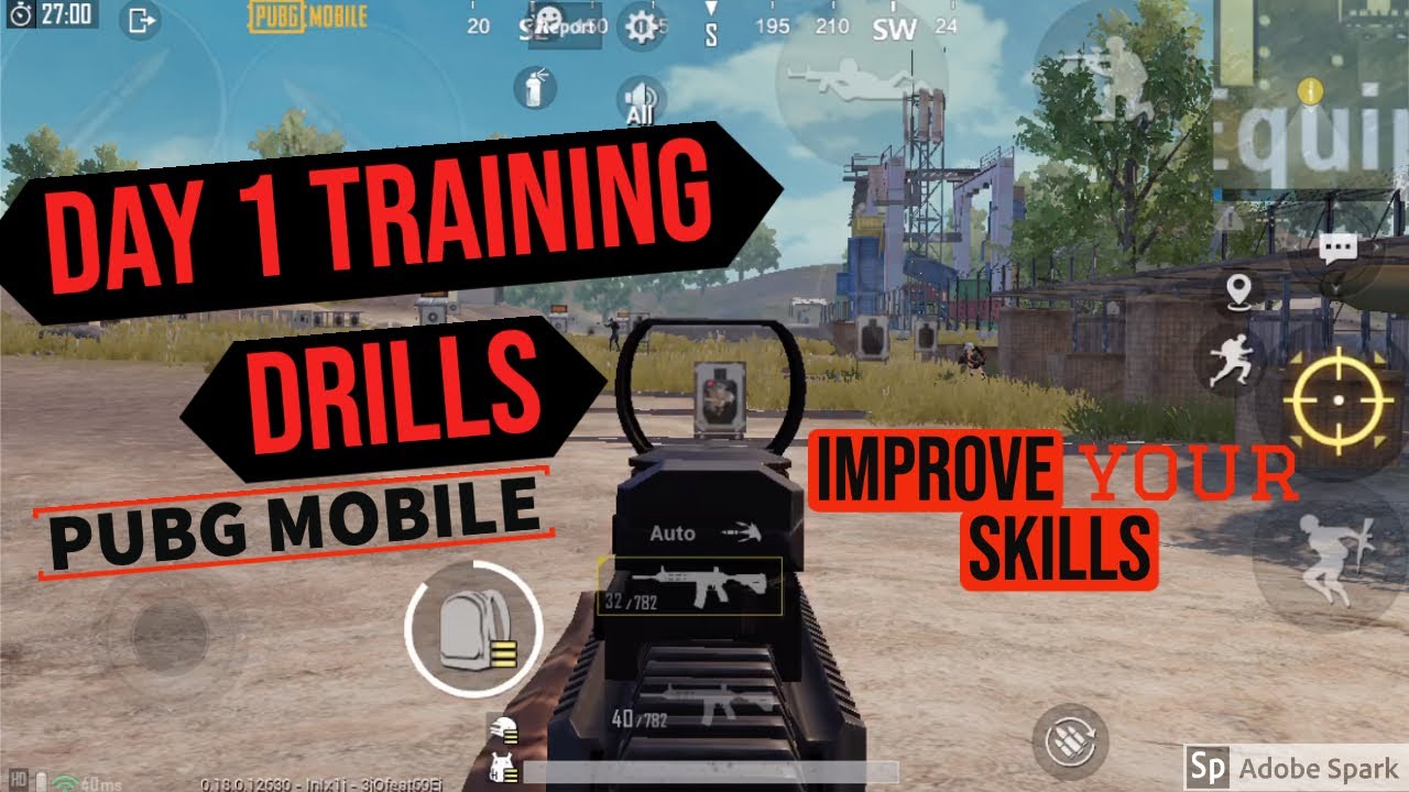 #Day1 Training Pubg mobile|Improve skills in Pubg mobile| Pubg mobile ...