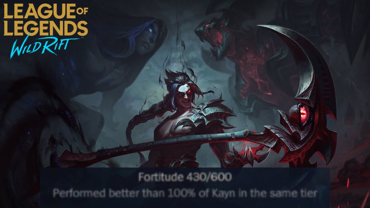 Wild Rift - I WONDER WHAT’S IN THIS KAYN VIDEO - YouTube