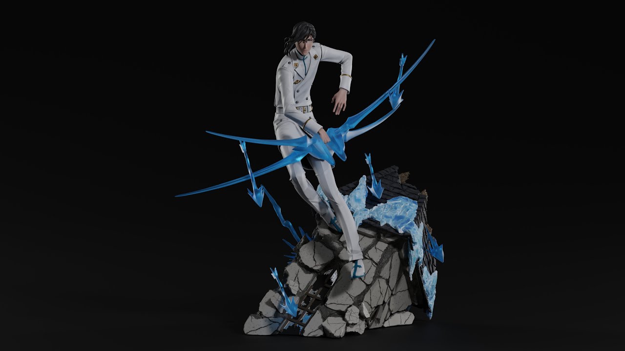 Ishida Uryuu - Bleach FanArt TimeLapse Part.4 - Final - YouTube