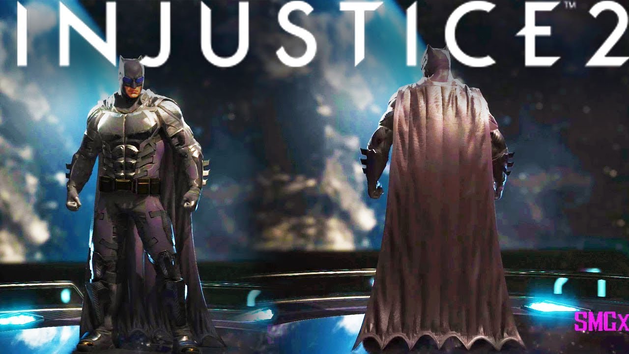 Batman Justice League Gear Showcase!!! | INJUSTICE 2 - YouTube
