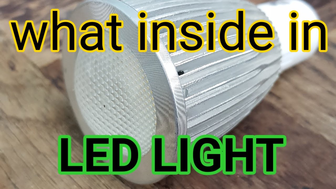 LED Light's, what inside? - YouTube