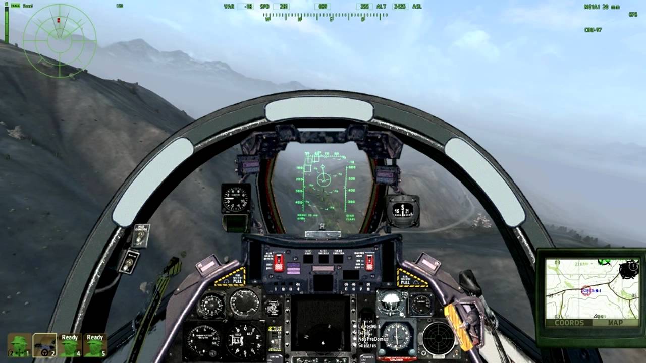 F-14 Close Air Support - ArmA 2 | United Operations [Training] - YouTube