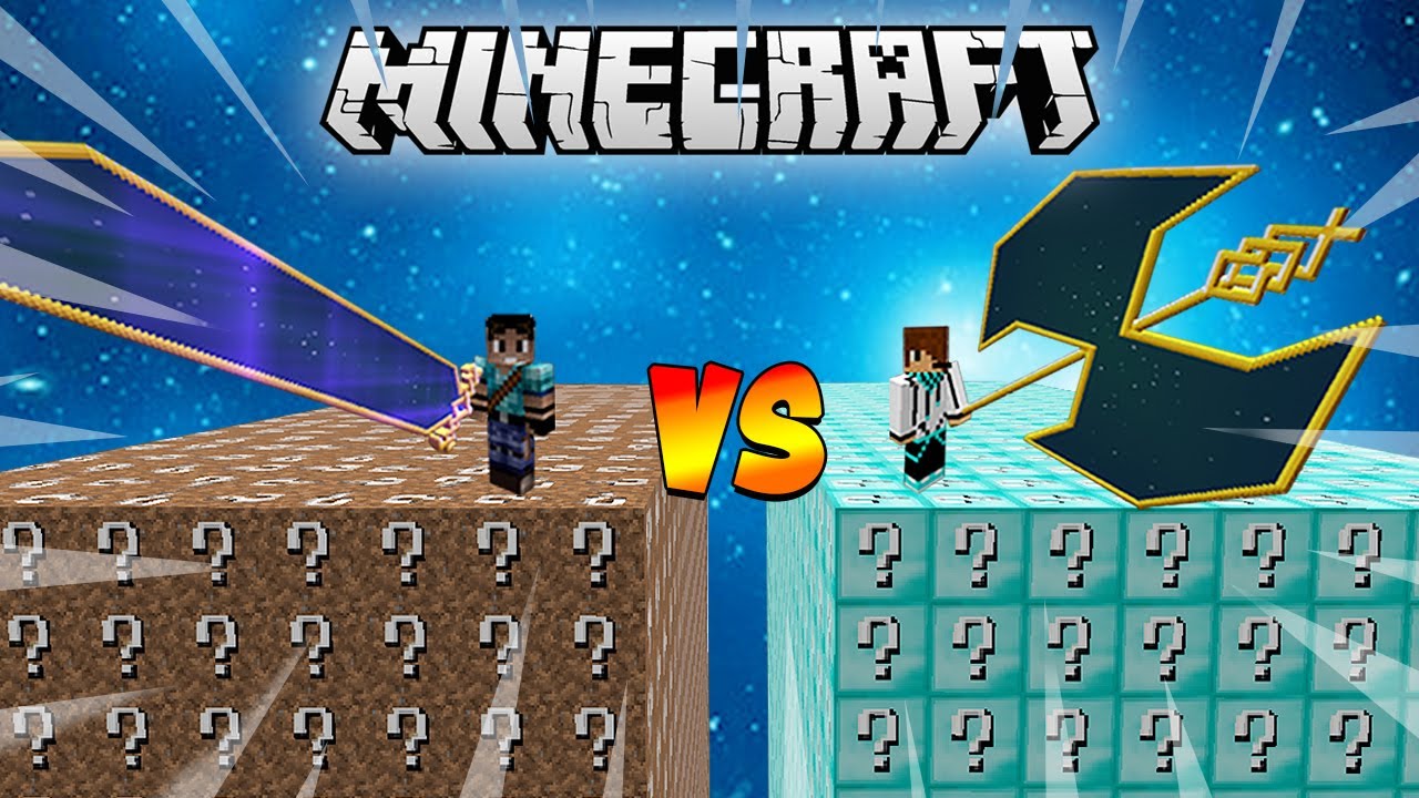 Desafio De Los Lucky Blocks Noob Vs Pro La Gran Carrera Minecraft