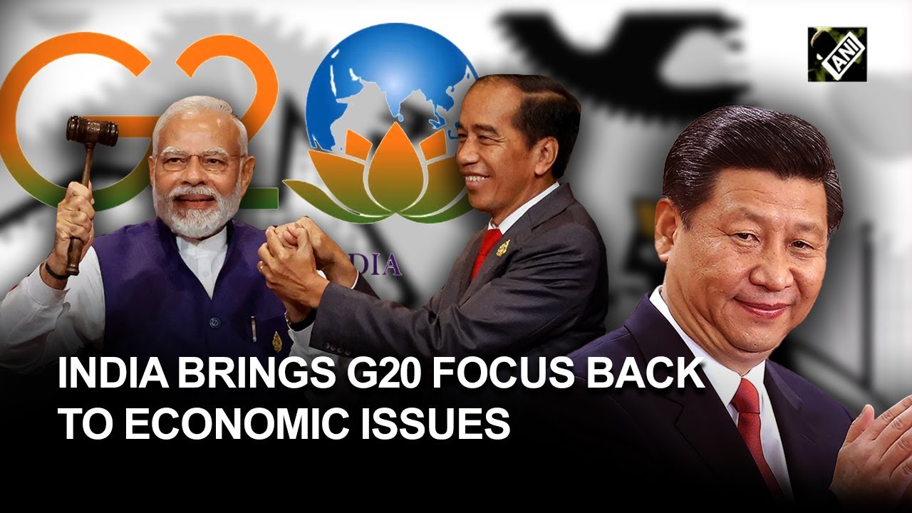 India’s role in bringing G20’s focus back to economic issues accepted ...