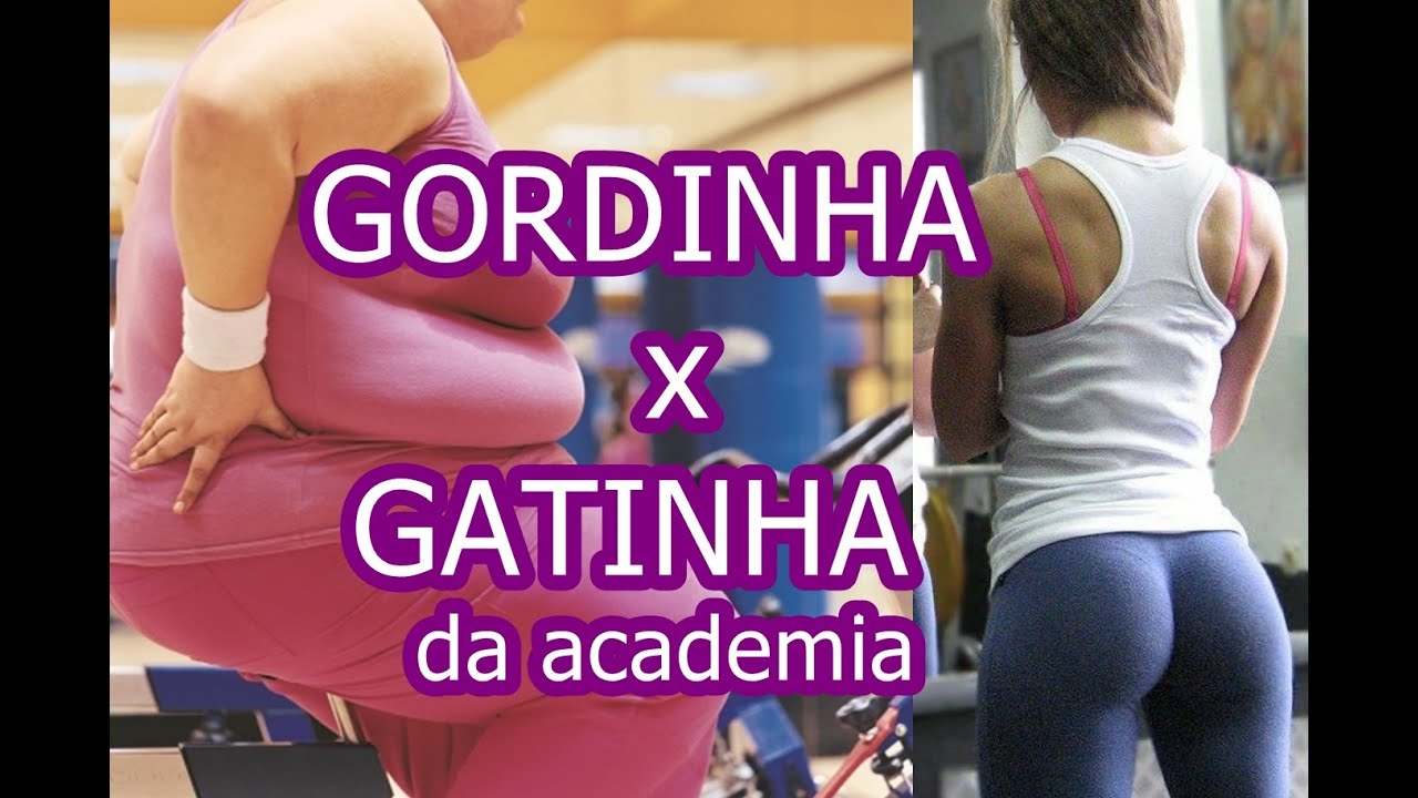 JORLAN VIEIRA MEME - GORDINHA x GATINHA NA ACADEMIA! - DUVIDO VOCÊ NÃO ...