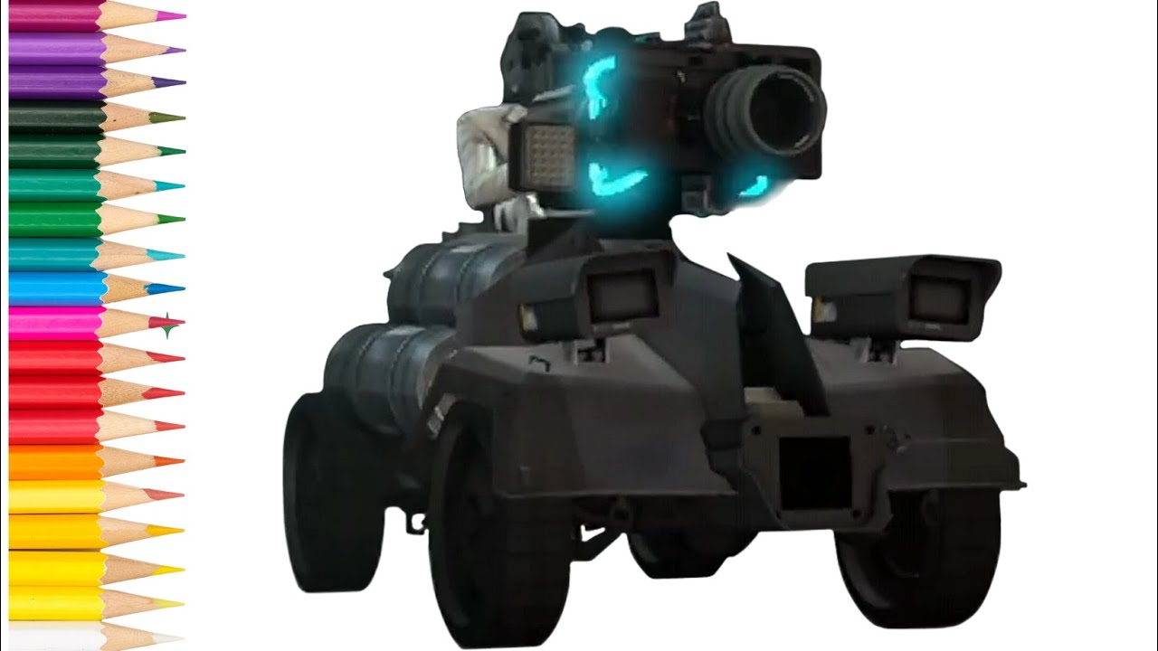 HOW TO DRAW CAMERAMAN TANK les than 5 Minute! | Skibidi Toilet ...