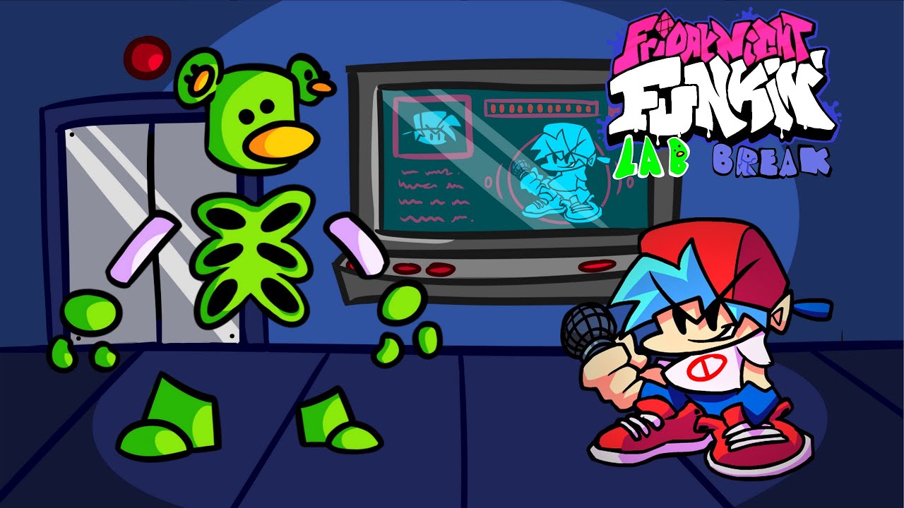 Lab Break Full Week + Bonus Song - Friday Night Funkin' Mod - YouTube