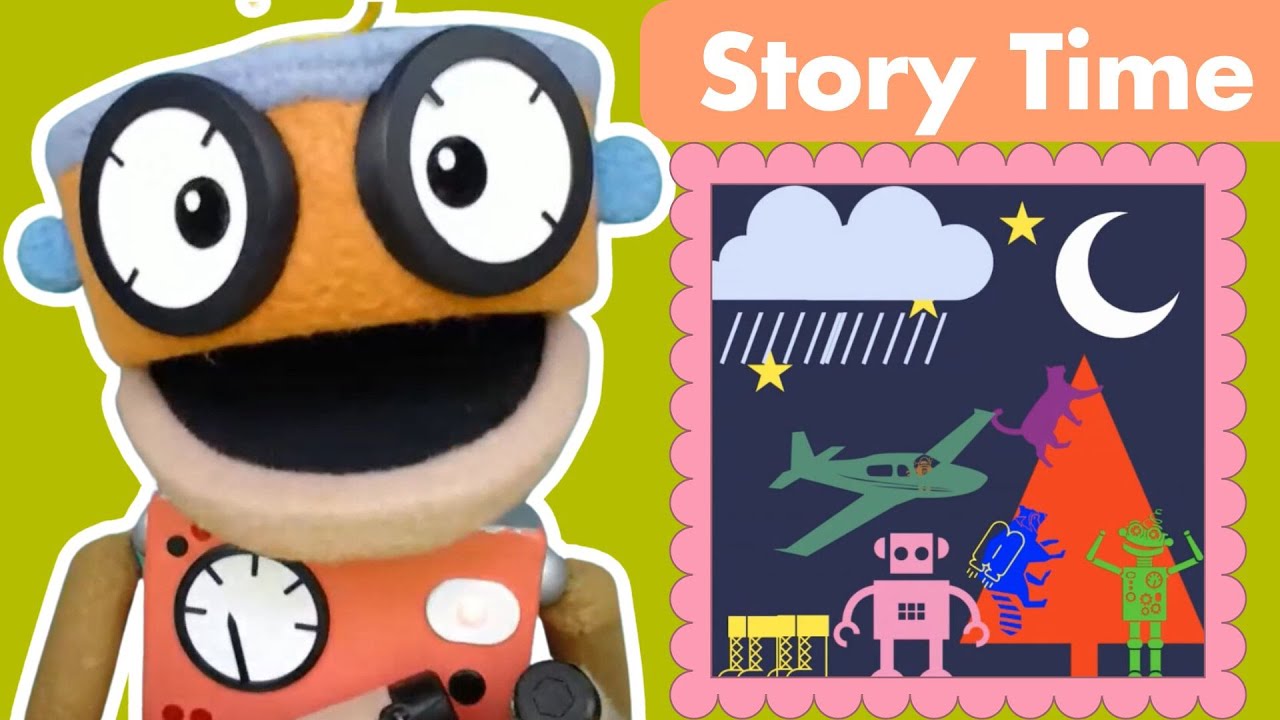 Three Sentence Story Time- Robot Rescue Mission - YouTube