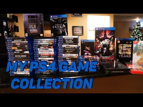 My PS4 Game Collection | Christmas 2017 - YouTube