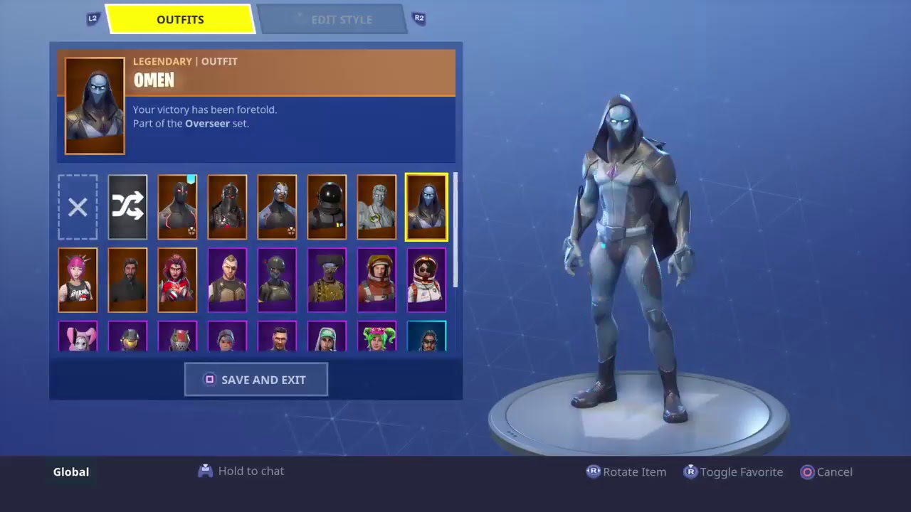New omen skin allways lit - YouTube