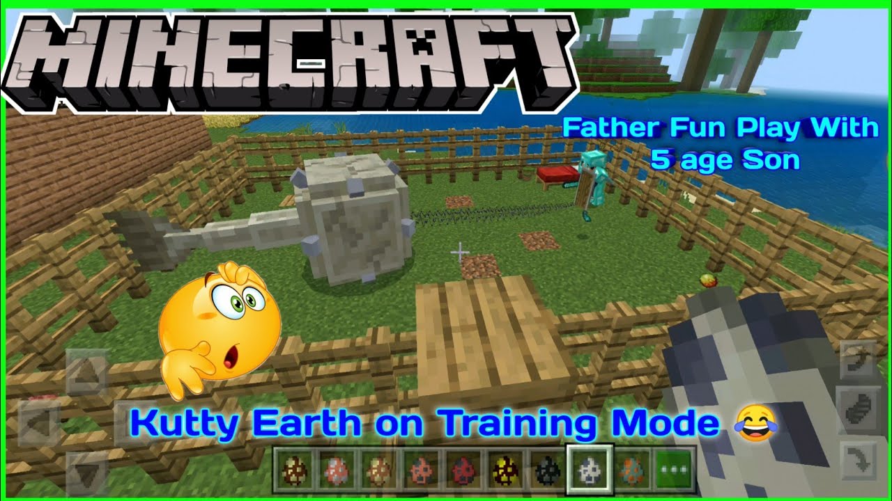 Minecraft Playing With My 5 Years Old Son Part 18 Minecraft minecraft-playing-with-my-5-years-old-son-part-18-minecraft
