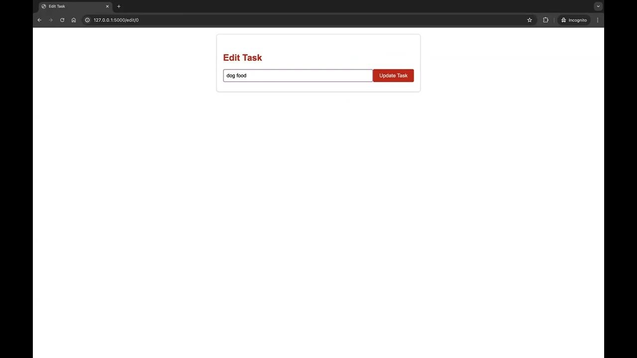 To-Do List Python Flask Web application - YouTube