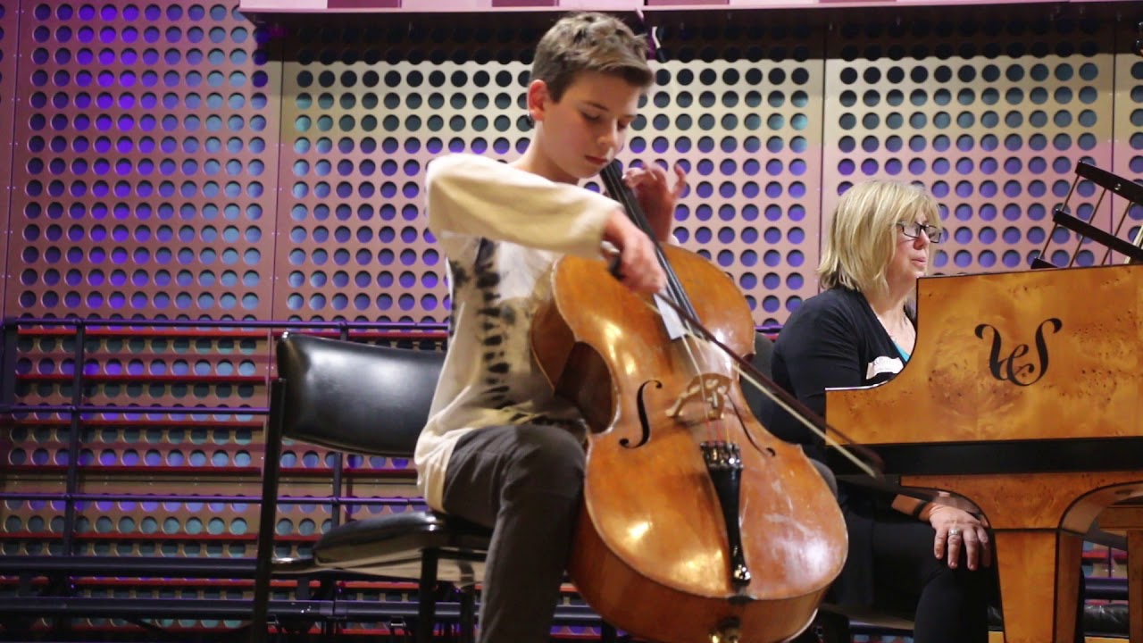 Joshua Jones Tchaikovsky Rococo Variations AUSTA Festival 2017 - YouTube