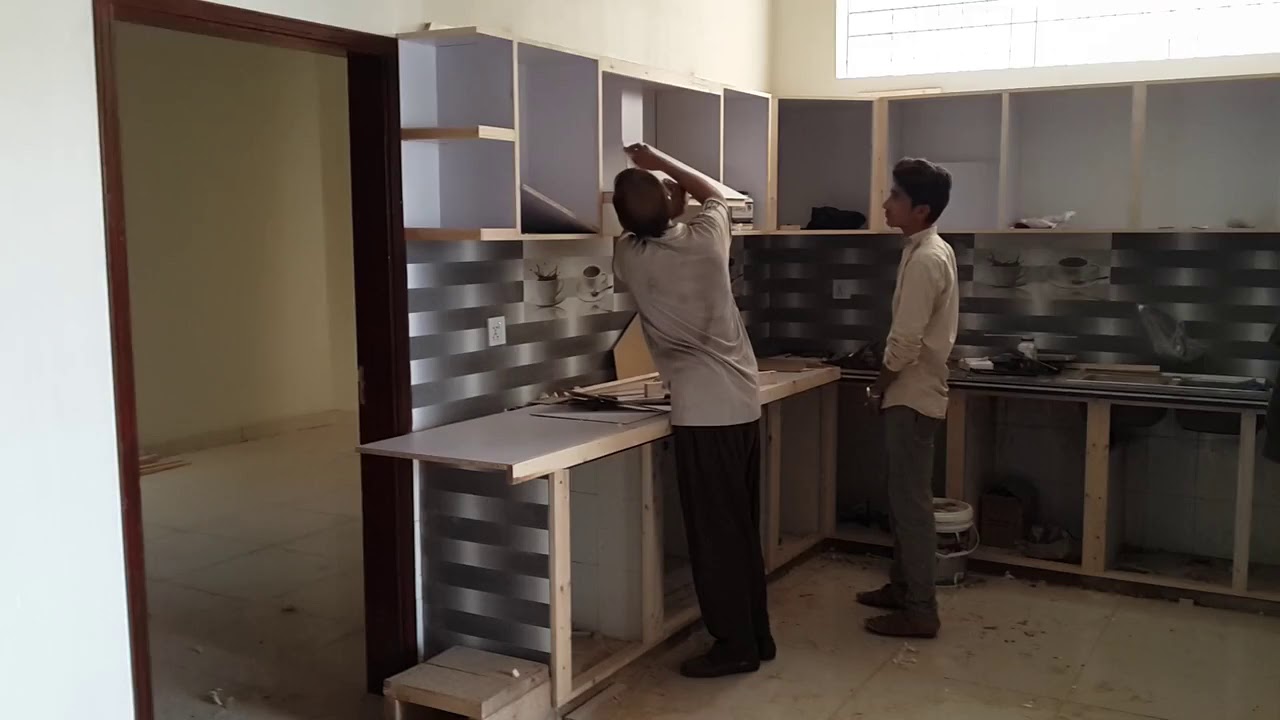 Carpenter Work - Kitchen Cabinets - YouTube