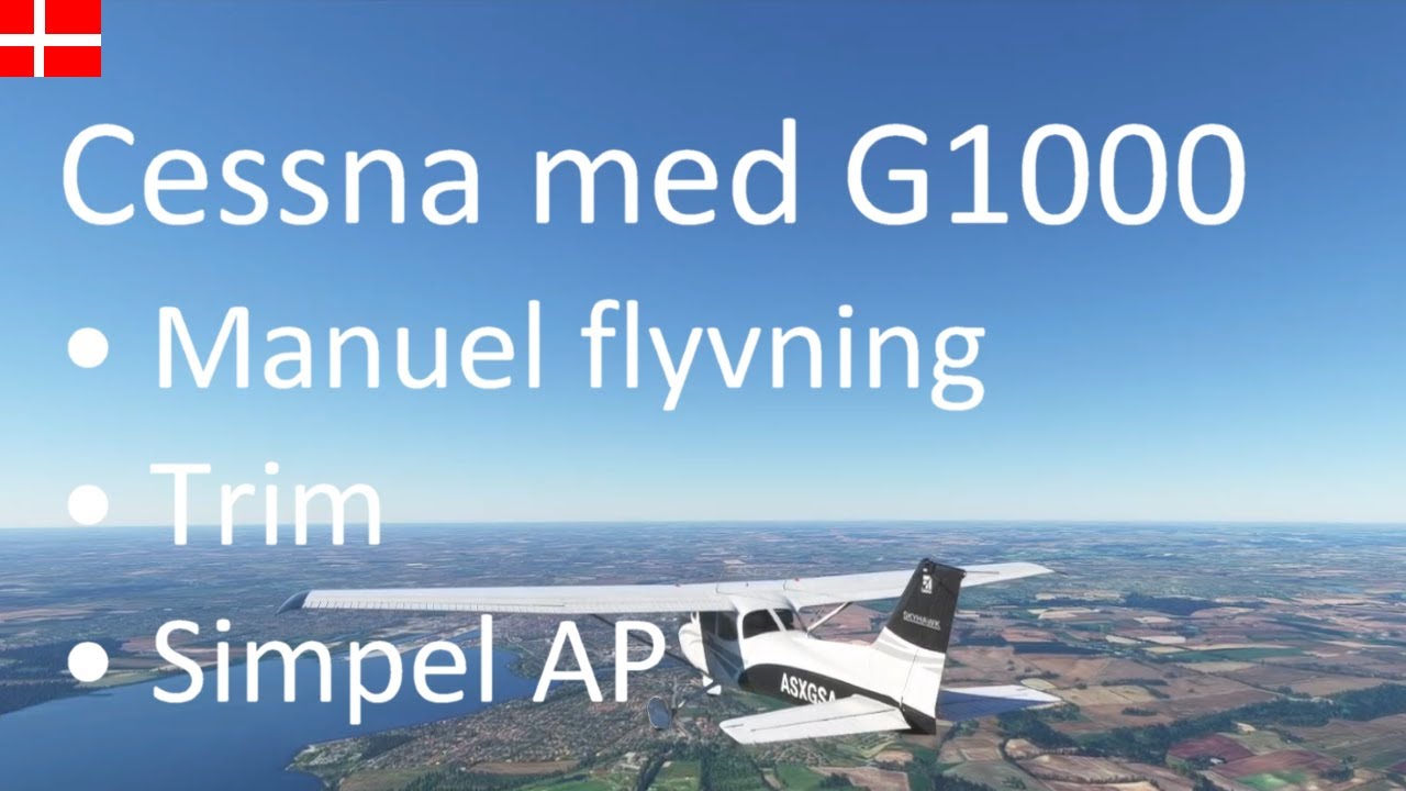 Cessna 172 med Garmin G1000 - YouTube