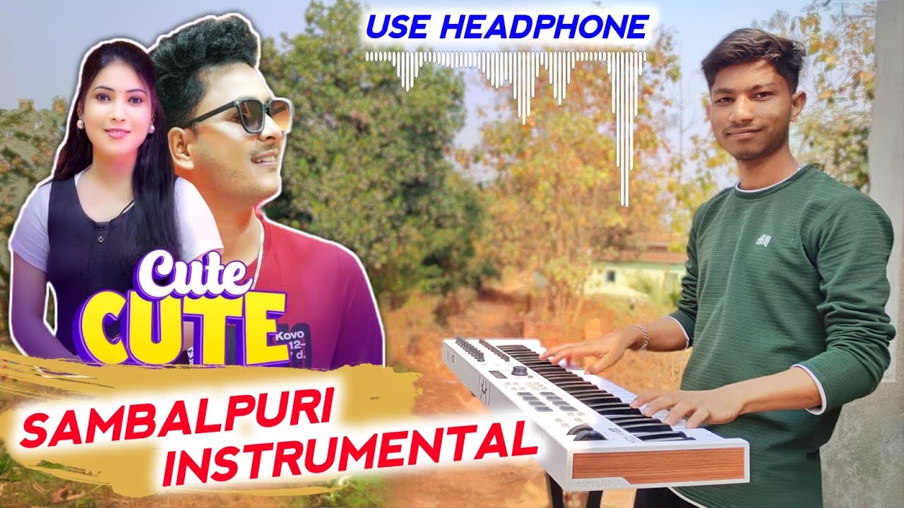 Cute Cute Sambalpuri Instrumental Song !! New Sambalpuri Song 2025 ...
